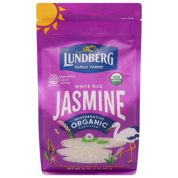 Save on Lundberg Regenerative Organic White Jasmine Rice Order Online ...