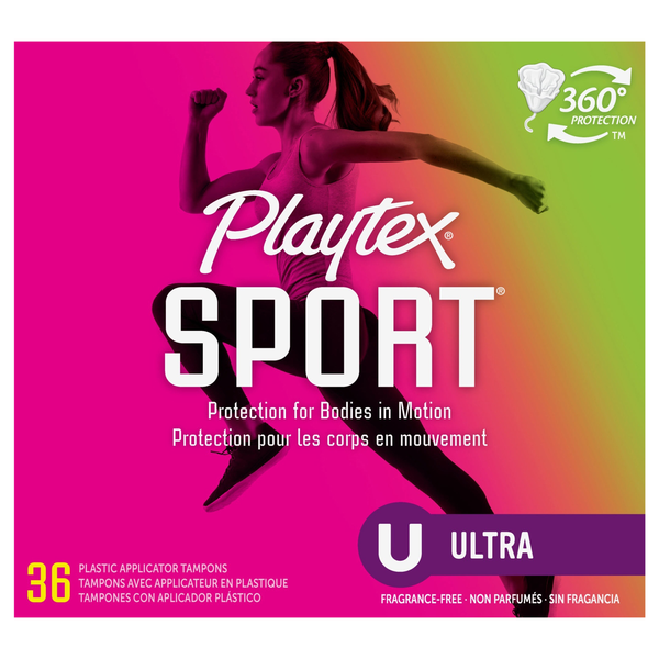 Save on Playtex Sport Unscented Ultra Tampons Order Online Delivery ...