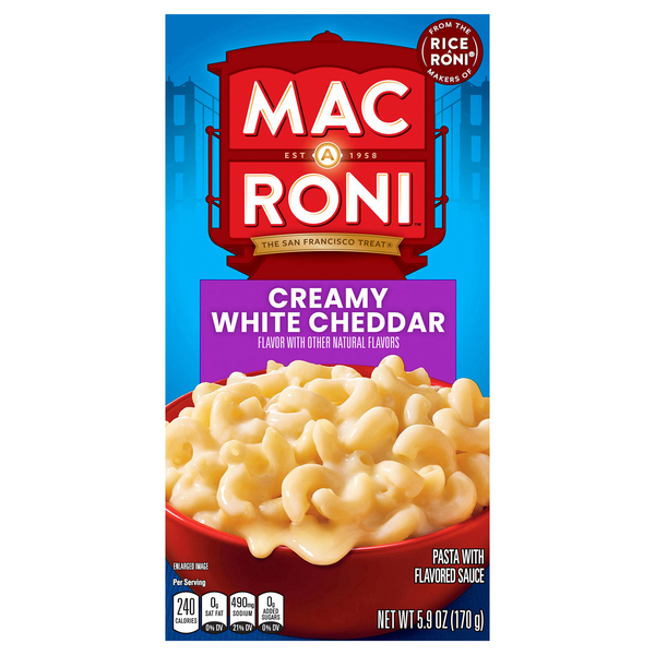 Save on Mac-A-Roni Creamy White Cheddar Pasta Mix Order Online Delivery ...