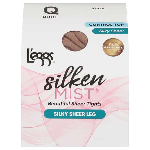 Save on L'eggs Silken Mist Nude Q Beautiful Sheer Tights Order Online ...