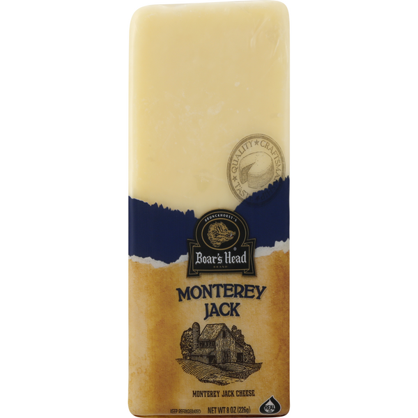 Save on Boar's Head Monterey Jack Cheese Block Order Online Delivery ...