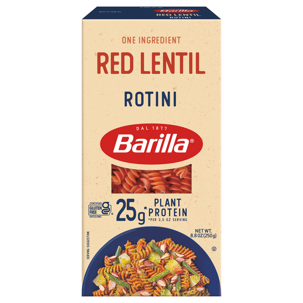 Save on Barilla Plant Protein Gluten Free Vegan Red Lentil Rotini Pasta ...