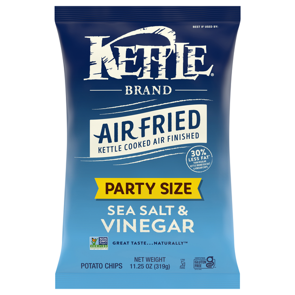 Save on Kettle Brand Sea Salt & Vinegar Kettle Cooked Potato Chips ...