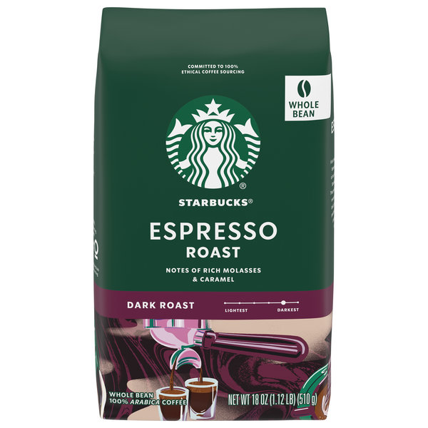 Dark Roast Whole Bean Coffee - Order Online & Save | Stop & Shop