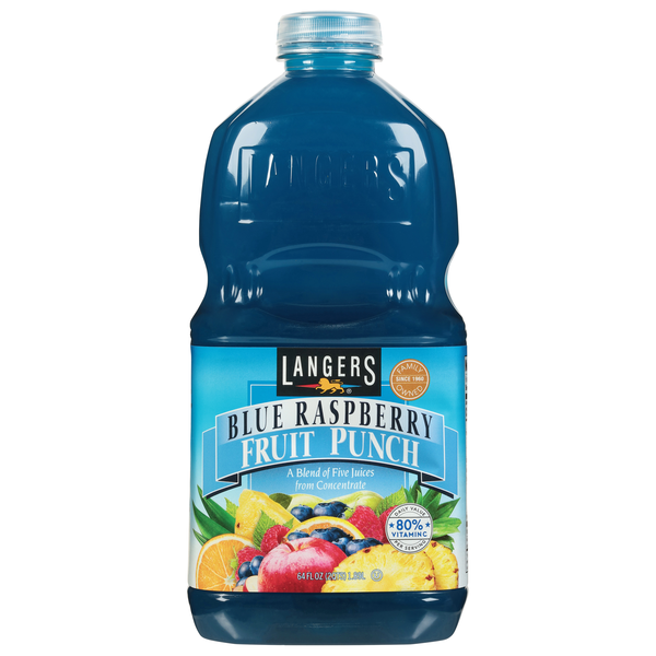 Save on Langers Blue Raspberry Fruit Punch Order Online Delivery | Giant