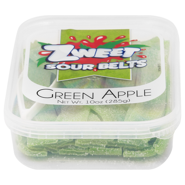Save on Zweet Green Apple Sour Belts Chewy Candy Order Online Delivery ...