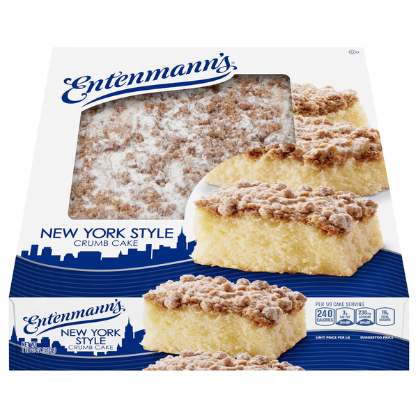 Save on Entenmann's New York Style Crumb Cake Order Online Delivery | GIANT