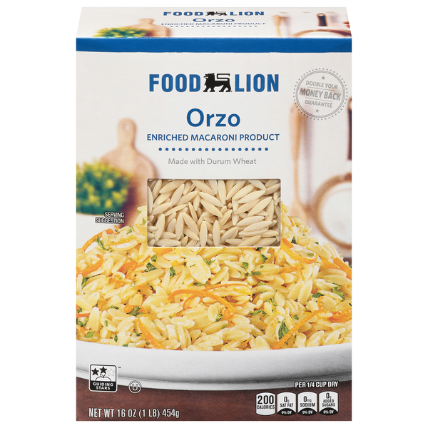 Save on Food Lion Orzo Pasta Order Online Delivery | Food Lion