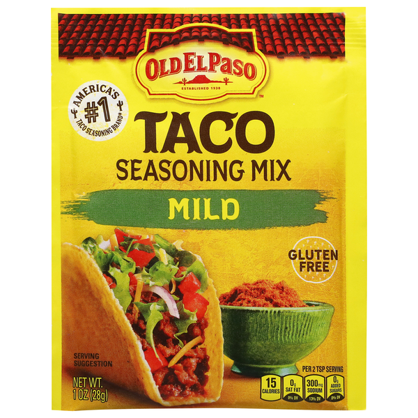 Save on Old El Paso Mild Taco Seasoning Mix Packet Order Online ...