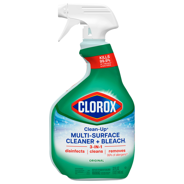 Save on Clorox Clean-Up Original Cleaner + Bleach Trigger Spray Order ...