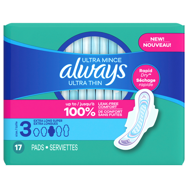 Maxi Pads - Order Online & Save | GIANT