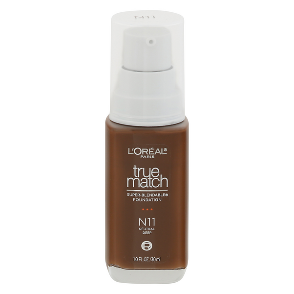 Save on L'Oreal True Match Super-Blendable Foundation Neutral Deep N11 ...