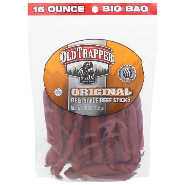Save on Old Trapper Original Deli Style Beef Sticks Order Online ...
