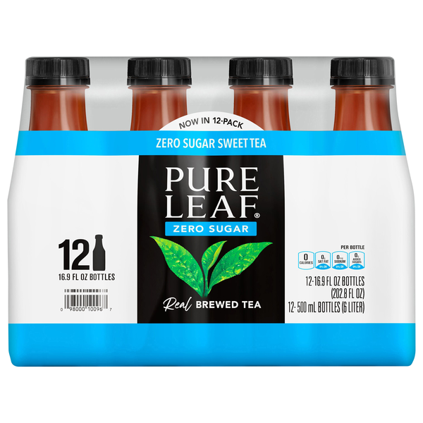 Save on Pure Leaf Zero Sugar Real Brewed Sweet Tea - 12 pk Order Online ...