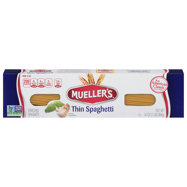 Save on Mueller's Thin Spaghetti Pasta Order Online Delivery | Food Lion