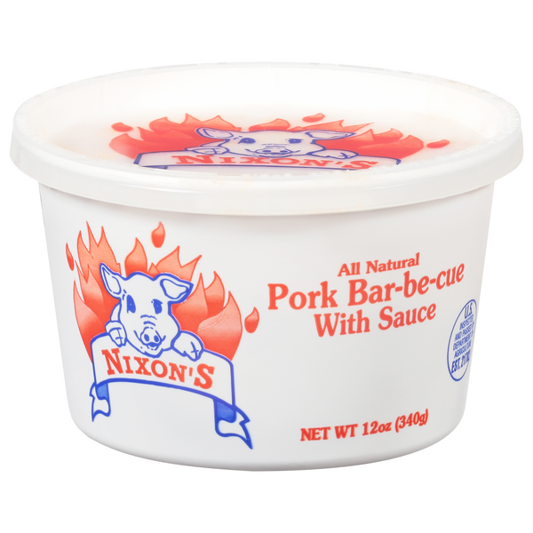 Save on Nixon's All Natural Pork Bar-Be-Cue with Sauce Order Online ...