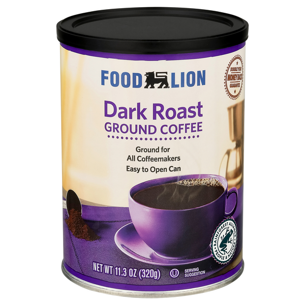 Save on Food Lion Dark Roast Ground Coffee Order Online Delivery | Food Lion