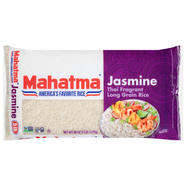 Save On Mahatma Jasmine Rice Long Grain Thai Fragrant Gluten Free Order Online Delivery Food Lion