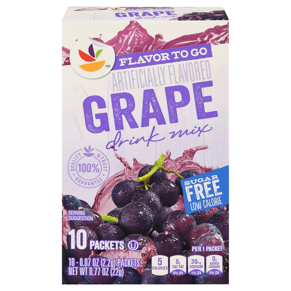 Save on Our Brand Flavor to Go Drink Mix Grape Sugar Free Order Online ...