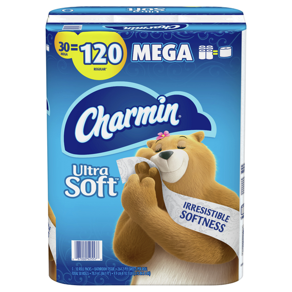 Save On Charmin Ultra Soft Bathroom Tissue Mega Rolls 2 Ply Order Online Delivery Stop Shop