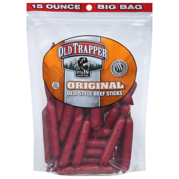 Save on Old Trapper Original Deli Style Beef Sticks Order Online ...