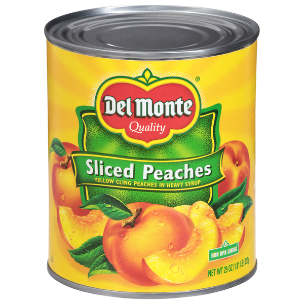 Save on Del Monte Sliced Peaches in Heavy Syrup Order Online Delivery ...