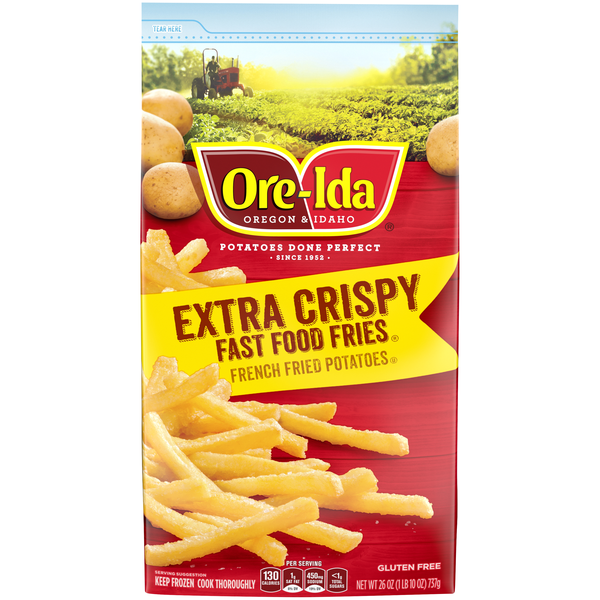 Save on Ore-Ida Extra Crispy Fast Food Fries French Fried Potatoes ...