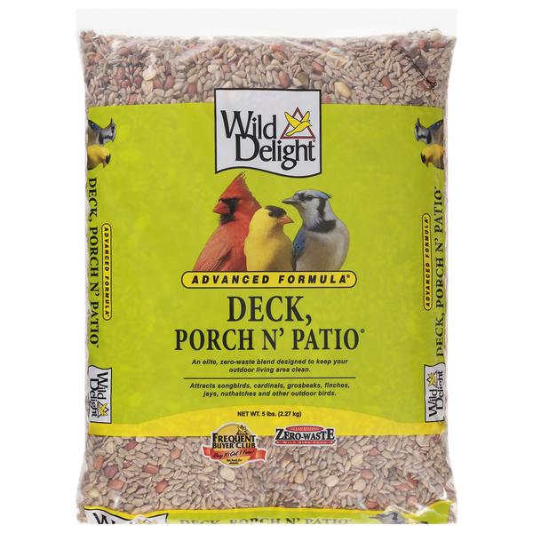 Save on Wild Delight Advanced Formula Deck Porch N' Patio Wild Bird ...