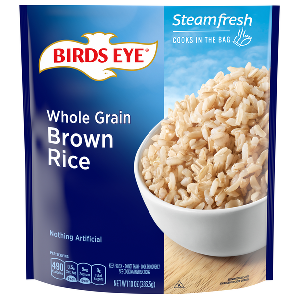 Save On Birds Eye Steamfresh Whole Grain Brown Rice Frozen Order Online Delivery Stop And Shop