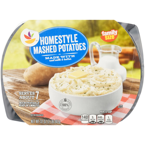 Save on Our Brand Mashed Potatoes Homestyle Microwavable Family Size ...
