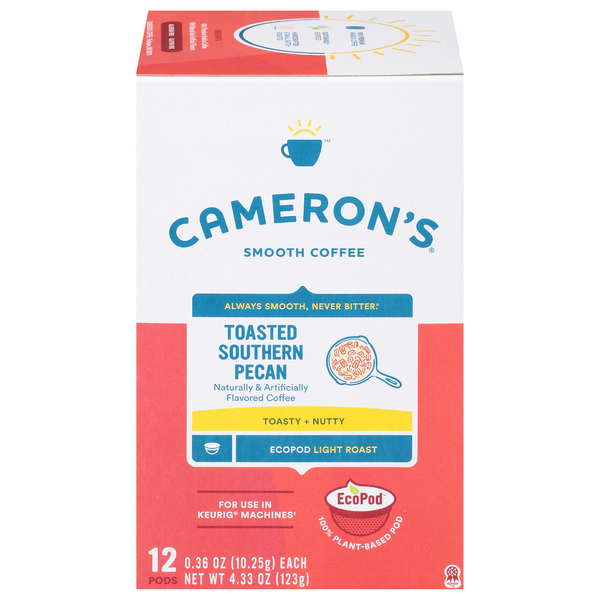 Save on Cameron's Toasted Southern Pecan Flavored Light Roast Coffee ...
