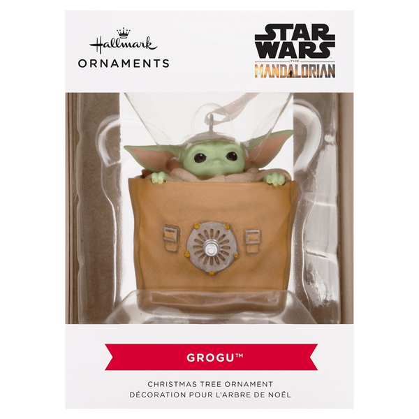 Save on Hallmark Star Wars The Mandalorian Grogu in Pouch Christmas ...
