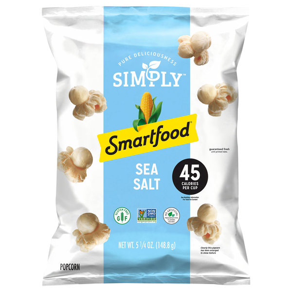 Save on Smartfood Simply Popcorn Sea Salt Order Online Delivery | GIANT