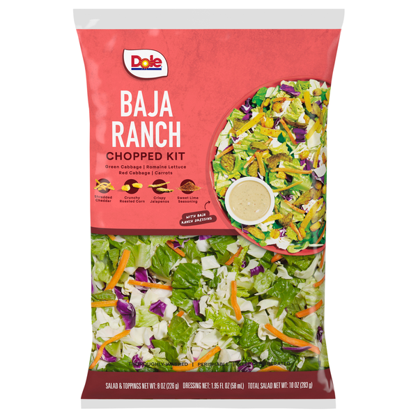 Save on Dole Baja Ranch Chopped Salad Kit Order Online Delivery | Giant