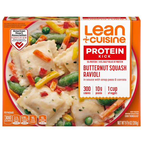 Save on Lean Cuisine Protein Kick Butternut Squash Ravioli Order Online ...