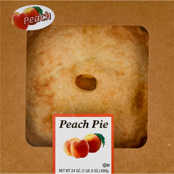 Save on Our Brand Bakery Peach Pie 8 Inch Order Online Delivery | MARTIN'S