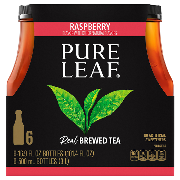 Save on Pure Leaf Brewed Raspberry Iced Tea - 6 pk Order Online ...