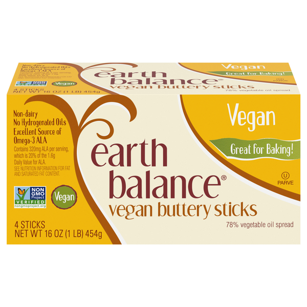 Save on Earth Balance Vegan Buttery Sticks - 4 ct Order Online Delivery ...