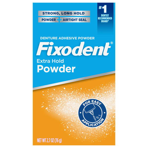 Save on Fixodent Denture Adhesive Powder Extra Hold Order Online ...