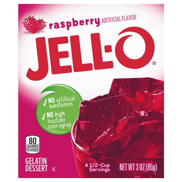 Save on Jell-O Raspberry Flavored Gelatin Dessert Mix Order Online ...