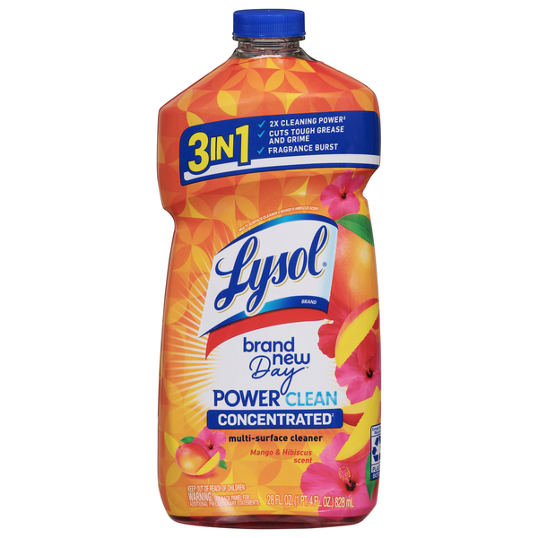 Save on Lysol Brand New Day Power Clean Mango & Hibiscus Multi-Surface ...