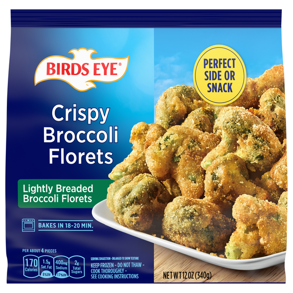 Save on Birds Eye Lightly Breaded Crispy Broccoli Florets Frozen Order ...