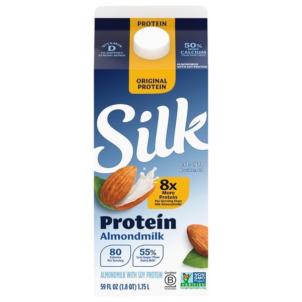 Save on Silk Protein Original Almondmilk Order Online Delivery | Giant