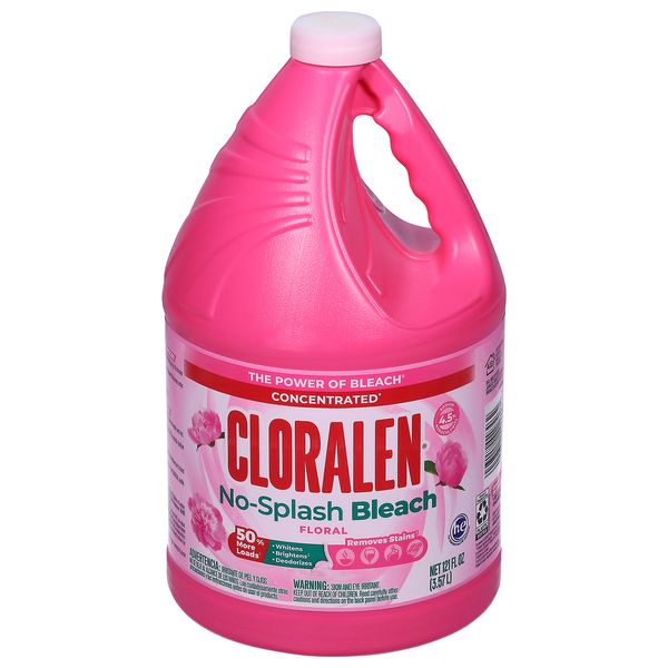 Save on Cloralen Floral Concentrated No-Splash Liquid Bleach Order ...