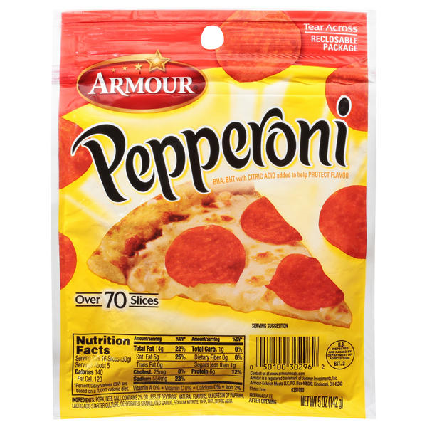 Save on Armour Pepperoni Slices Order Online Delivery | Food Lion