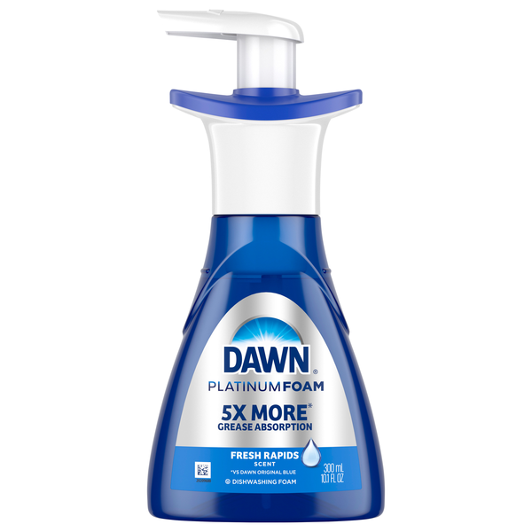 Save on Dawn Platinum Foam Fresh Rapids Foam Dish Soap Pump Order ...
