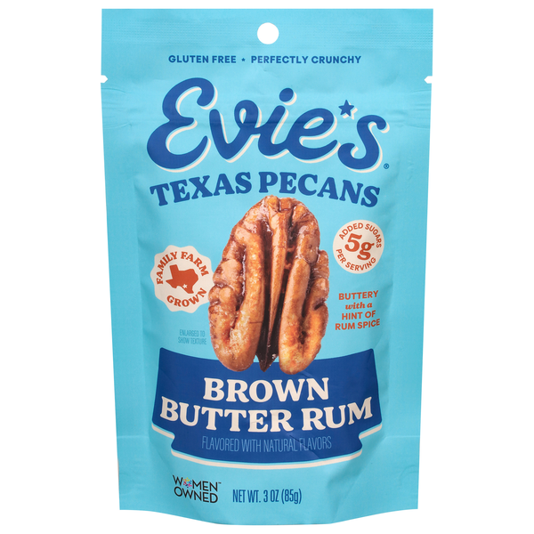 Save on Evie's Brown Butter Rum Texas Pecans Order Online Delivery | GIANT