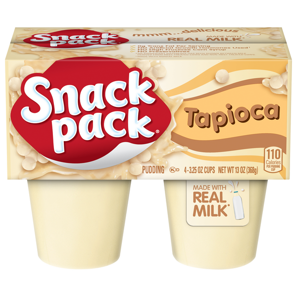Save on Snack Pack Tapioca Pudding Cups - 4 ct Order Online Delivery ...