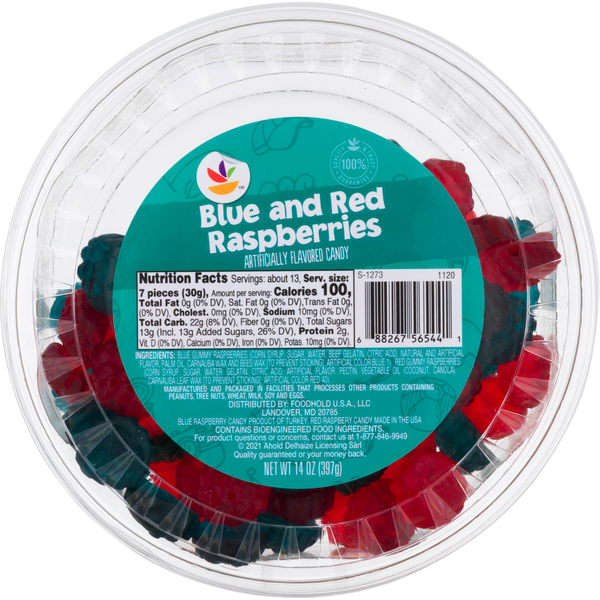 Save on Our Brand Blue & Red Raspberries Gummi Candy Order Online ...