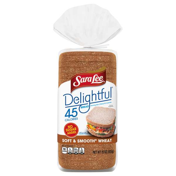 Save on Sara Lee Delightful No Sugar Added Soft & Smooth Wheat Sliced ...